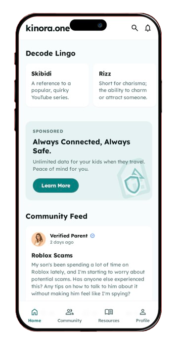 kinora.one - Digital Parenting Made Simple | Open. Nurture. Empower.